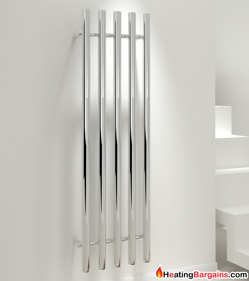 Kudox Seresso Designer Radiator 1500mm x 500mm Chrome - Heating ...